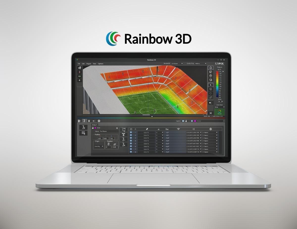 Available now: Rainbow 3D, electro-acoustical prediction software